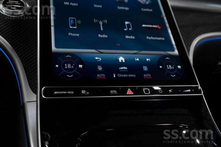 Серый Мерседес C43 AMG 2023 в Рига, объемом двигателя 2.00 л и пробегом 28 тыс. км за 56900 €, фото 29 на AUTOMOTO.COM.LV