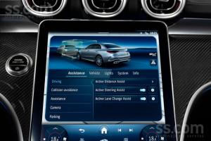 Серый Мерседес C43 AMG 2023 в Рига, объемом двигателя 2.00 л и пробегом 28 тыс. км за 56900 €, фото 31 на AUTOMOTO.COM.LV