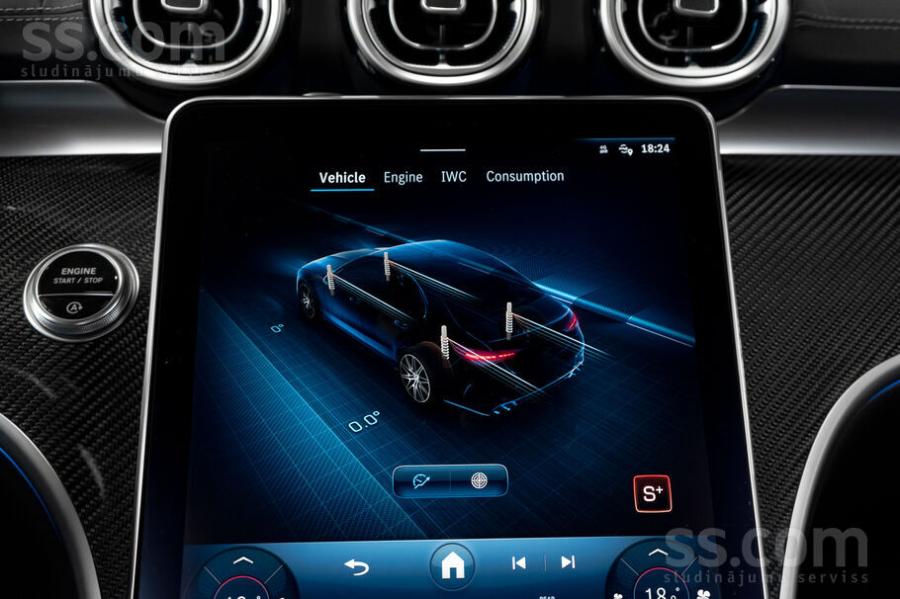 Серый Мерседес C43 AMG 2023 в Рига, объемом двигателя 2.00 л и пробегом 28 тыс. км за 56900 €, фото 33 на AUTOMOTO.COM.LV