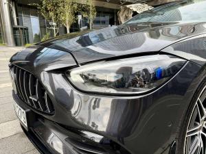 Серый Мерседес C43 AMG 2023 в Вильнюс, объемом двигателя 1.99 л и пробегом 28 тыс. км за 55800 €, фото 14 на AUTOMOTO.COM.LV