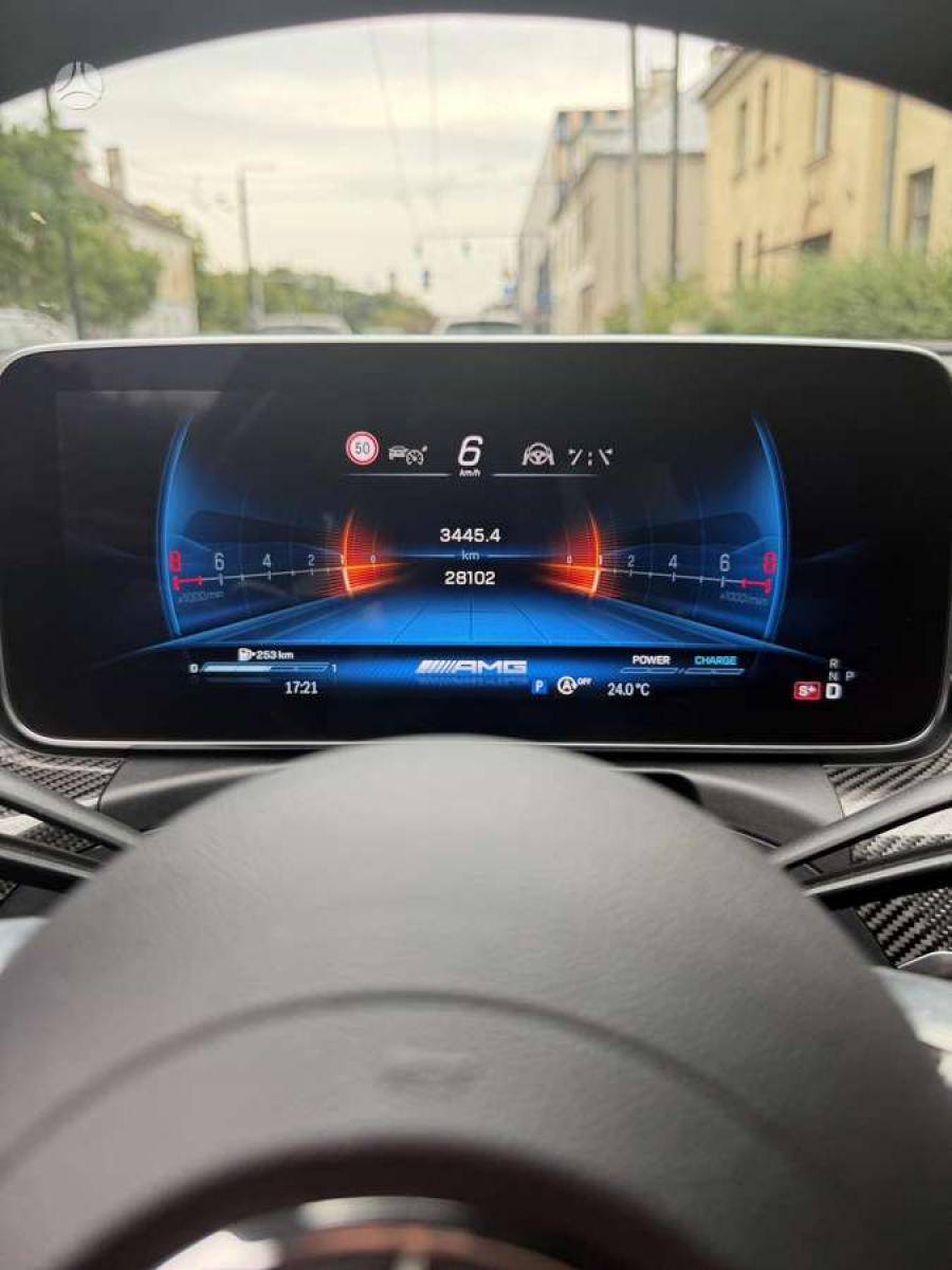 Серый Мерседес C43 AMG 2023 в Вильнюс, объемом двигателя 1.99 л и пробегом 28 тыс. км за 55800 €, фото 34 на AUTOMOTO.COM.LV