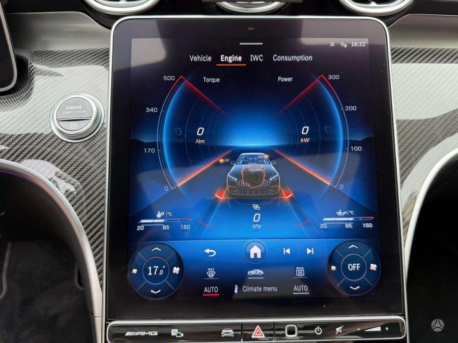 Серый Мерседес C43 AMG 2023 в Вильнюс, объемом двигателя 1.99 л и пробегом 28 тыс. км за 55800 €, фото 35 на AUTOMOTO.COM.LV