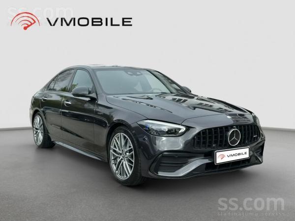 Серый Мерседес C43 AMG 2025 в Рига, объемом двигателя 2.00 л и пробегом 28 тыс. км за 66990 €, фото 1 на AUTOMOTO.COM.LV