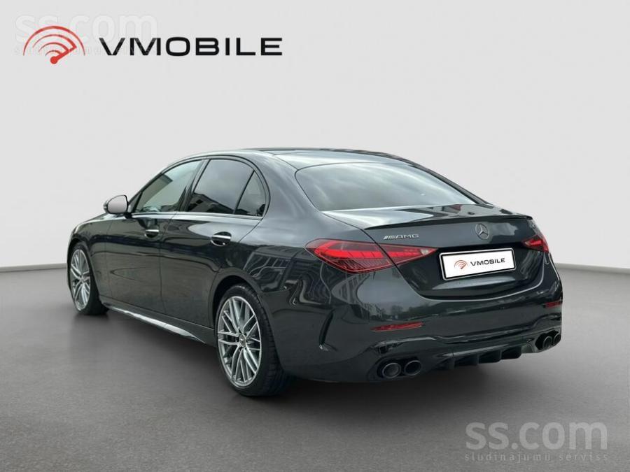 Серый Мерседес C43 AMG 2025 в Рига, объемом двигателя 2.00 л и пробегом 28 тыс. км за 66990 €, фото 3 на AUTOMOTO.COM.LV