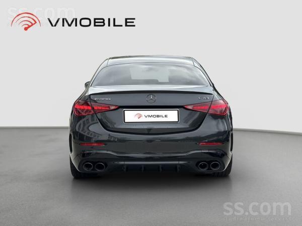 Серый Мерседес C43 AMG 2025 в Рига, объемом двигателя 2.00 л и пробегом 28 тыс. км за 66990 €, фото 4 на AUTOMOTO.COM.LV