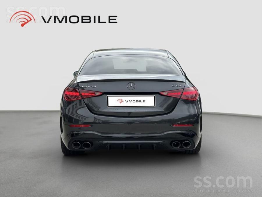 Серый Мерседес C43 AMG 2025 в Рига, объемом двигателя 2.00 л и пробегом 28 тыс. км за 66990 €, фото 5 на AUTOMOTO.COM.LV