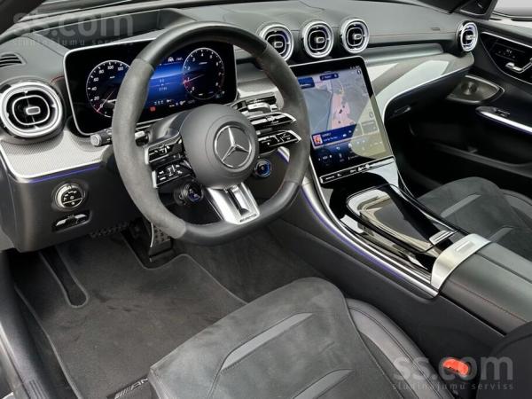 Серый Мерседес C43 AMG 2025 в Рига, объемом двигателя 2.00 л и пробегом 28 тыс. км за 66990 €, фото 5 на AUTOMOTO.COM.LV