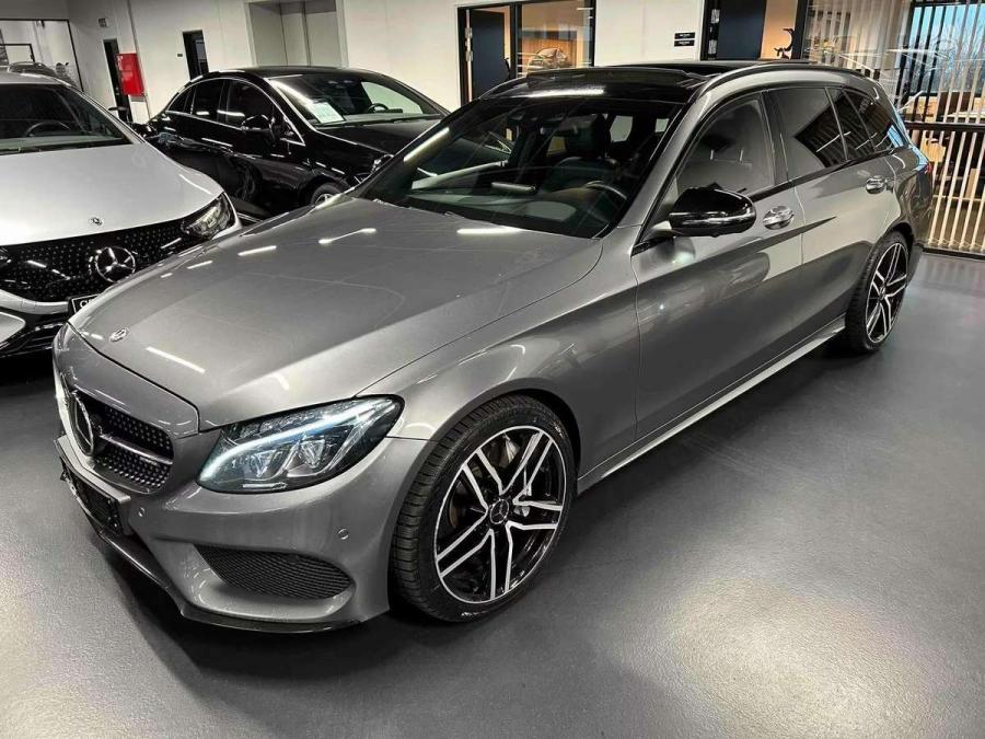 Серый Мерседес C43 AMG 2017 в Тарту, объемом двигателя 3.00 л и пробегом 243 тыс. км за 20900 €, фото 1 на AUTOMOTO.COM.LV