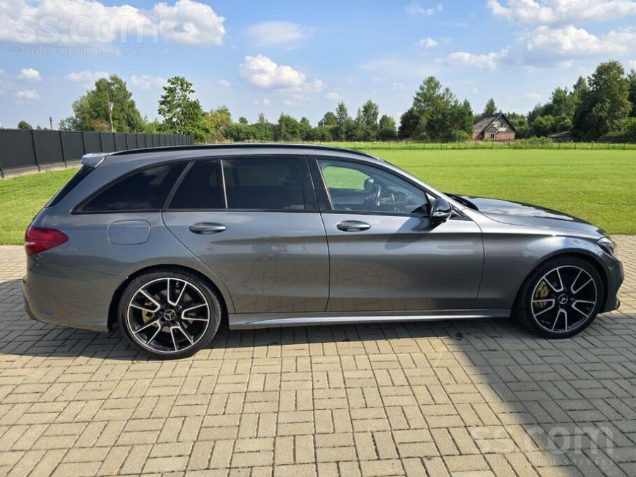 Серый Мерседес C43 AMG 2017 в Екабпилс, объемом двигателя 3.00 л и пробегом 114 тыс. км за 22200 €, фото 7 на AUTOMOTO.COM.LV