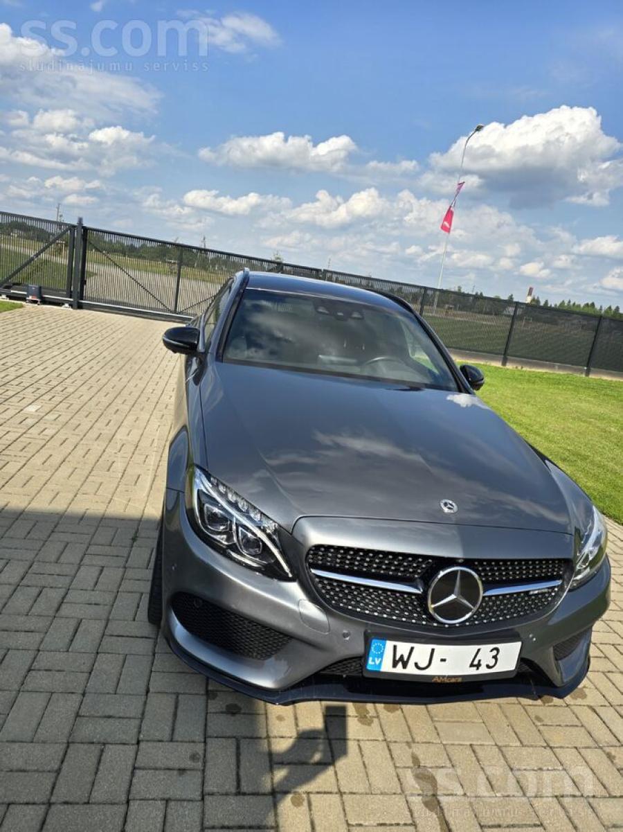 Серый Мерседес C43 AMG 2017 в Екабпилс, объемом двигателя 3.00 л и пробегом 114 тыс. км за 22200 €, фото 9 на AUTOMOTO.COM.LV
