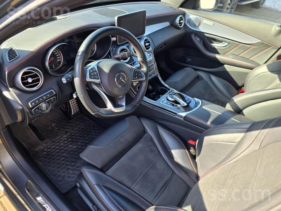 Серый Мерседес C43 AMG 2017 в Екабпилс, объемом двигателя 3.00 л и пробегом 114 тыс. км за 22200 €, фото 12 на AUTOMOTO.COM.LV