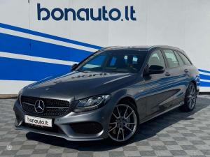 Grey Mercedes-Benz C43 AMG 2017 in Kaunas, with an engine capacity of 3.00 L and mileage of 200 thousand km for 21850 €, photo  on AUTOMOTO.COM.LV