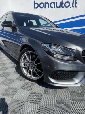 Grey Mercedes-Benz C43 AMG 2017 in Kaunas, with an engine capacity of 3.00 L and mileage of 200 thousand km for 21850 €, photo 3 on AUTOMOTO.COM.LV