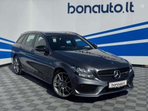 Grey Mercedes-Benz C43 AMG 2017 in Kaunas, with an engine capacity of 3.00 L and mileage of 200 thousand km for 21850 €, photo 5 on AUTOMOTO.COM.LV