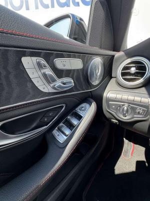 Grey Mercedes-Benz C43 AMG 2017 in Kaunas, with an engine capacity of 3.00 L and mileage of 200 thousand km for 21850 €, photo 13 on AUTOMOTO.COM.LV