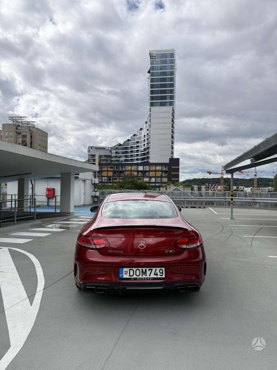 Красный Мерседес C43 AMG 2017 в Вильнюс, объемом двигателя 3.00 л и пробегом 76 тыс. км за 27999 €, фото 5 на AUTOMOTO.COM.LV
