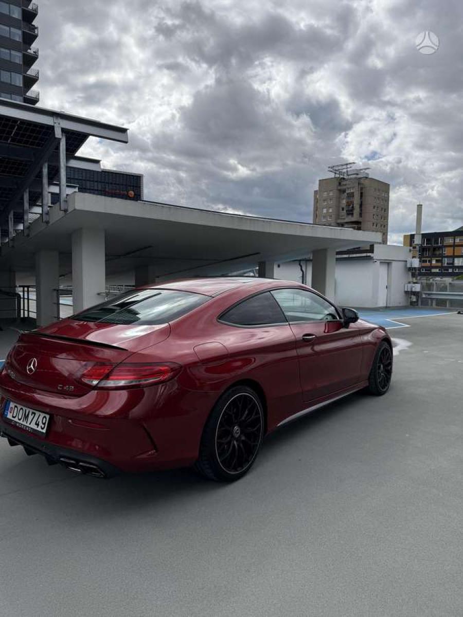 Красный Мерседес C43 AMG 2017 в Вильнюс, объемом двигателя 3.00 л и пробегом 76 тыс. км за 27999 €, фото 6 на AUTOMOTO.COM.LV