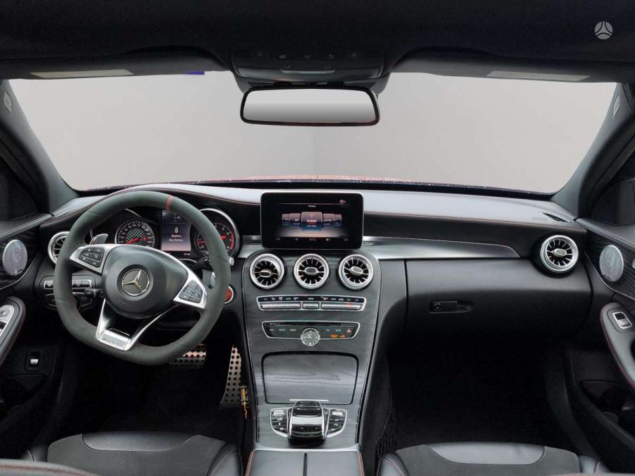 Sarkans Mercedes-Benz C43 AMG 2016 Viļņa, ar dzinēja tilpumu 3.00 L un nobraukumu 159 tūkst. km par 23499 €, foto 14 vietnē AUTOMOTO.COM.LV
