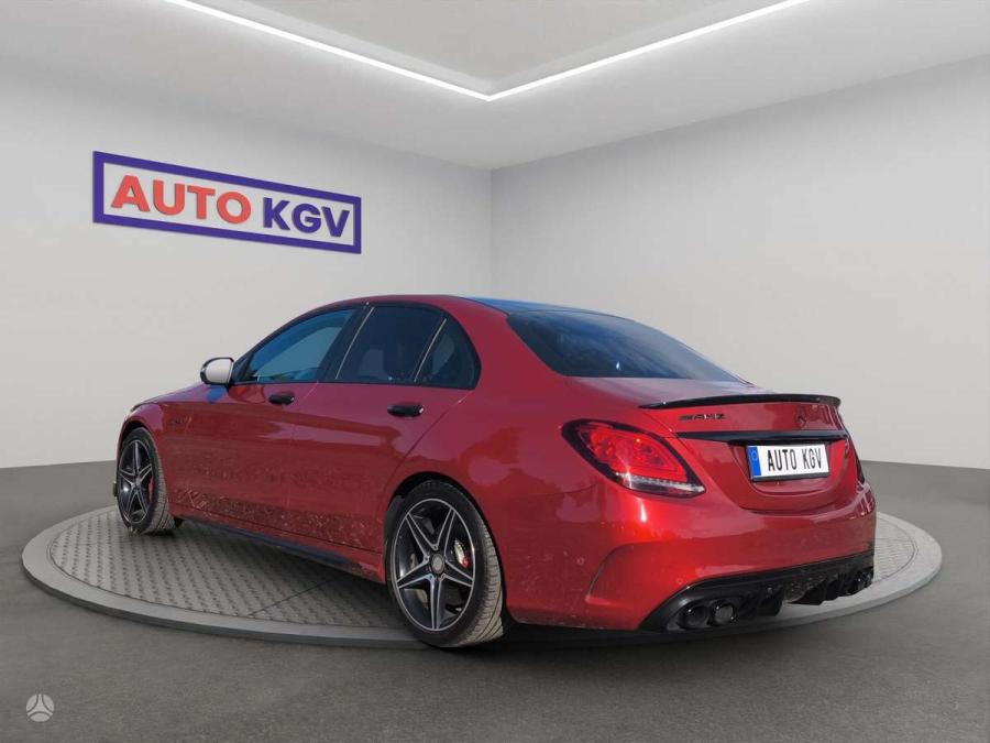 Красный Мерседес C43 AMG 2016 в Вильнюс, объемом двигателя 3.00 л и пробегом 159 тыс. км за 23499 €, фото 4 на AUTOMOTO.COM.LV