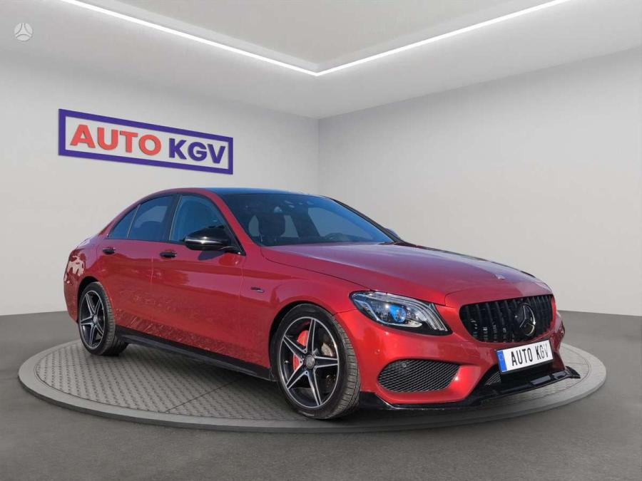 Красный Мерседес C43 AMG 2016 в Вильнюс, объемом двигателя 3.00 л и пробегом 159 тыс. км за 23499 €, фото 8 на AUTOMOTO.COM.LV
