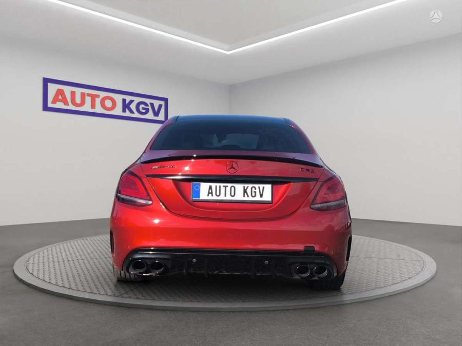 Sarkans Mercedes-Benz C43 AMG 2016 Viļņa, ar dzinēja tilpumu 3.00 L un nobraukumu 159 tūkst. km par 23499 €, foto 5 vietnē AUTOMOTO.COM.LV