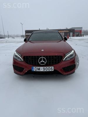 Sarkans Mercedes-Benz C43 AMG 2017 Rīga, ar dzinēja tilpumu 3.00 L un nobraukumu 91 tūkst. km par 25900 €, foto 3 vietnē AUTOMOTO.COM.LV