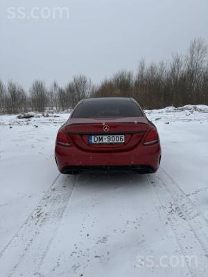 Sarkans Mercedes-Benz C43 AMG 2017 Rīga, ar dzinēja tilpumu 3.00 L un nobraukumu 91 tūkst. km par 25900 €, foto 7 vietnē AUTOMOTO.COM.LV