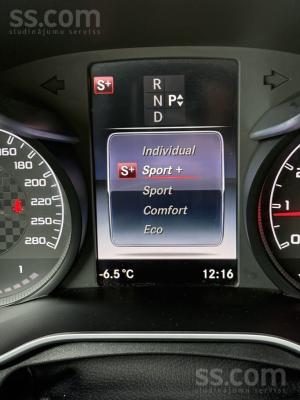 Sarkans Mercedes-Benz C43 AMG 2017 Rīga, ar dzinēja tilpumu 3.00 L un nobraukumu 91 tūkst. km par 25900 €, foto 9 vietnē AUTOMOTO.COM.LV