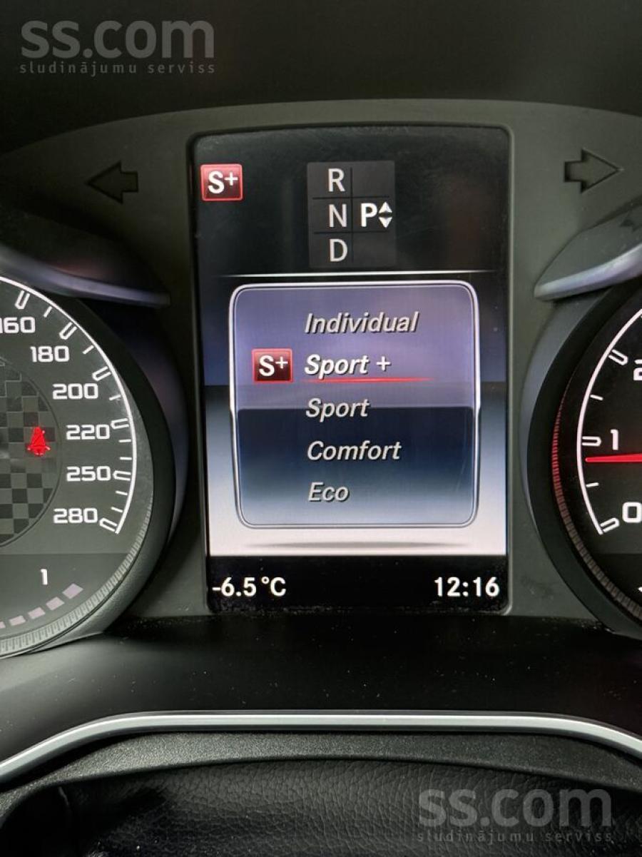 Sarkans Mercedes-Benz C43 AMG 2017 Rīga, ar dzinēja tilpumu 3.00 L un nobraukumu 91 tūkst. km par 25900 €, foto 9 vietnē AUTOMOTO.COM.LV