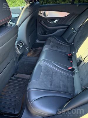 Sarkans Mercedes-Benz C43 AMG 2017 Rīga, ar dzinēja tilpumu 3.00 L un nobraukumu 91 tūkst. km par 25900 €, foto 14 vietnē AUTOMOTO.COM.LV