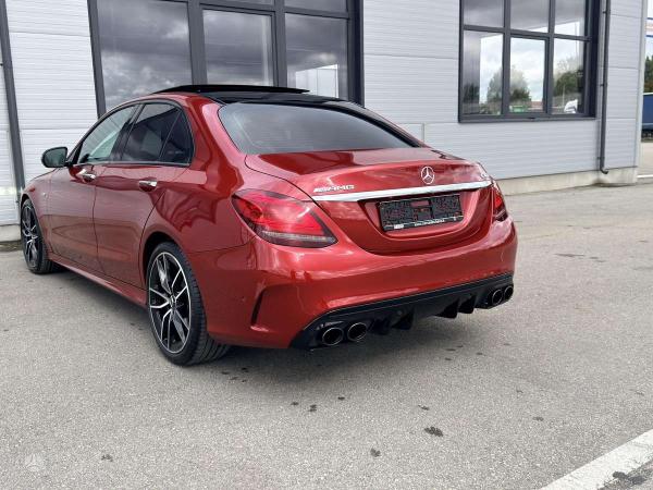 Мерседес C43 AMG 2020 в Вильнюс на AUTOMOTO.COM.LV Красный Мерседес C43 AMG 2020 в Вильнюс, объемом двигателя 3.00 л и пробегом 58 тыс. км за 33500 €, фото 4 на AUTOMOTO.COM.LV