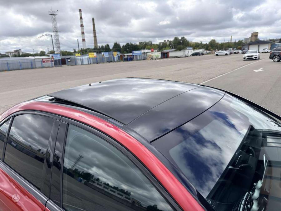 Red Mercedes-Benz C43 AMG 2020 in Vilnius, with an engine capacity of 3.00 L and mileage of 58 thousand km for 33500 €, photo 8 on AUTOMOTO.COM.LV