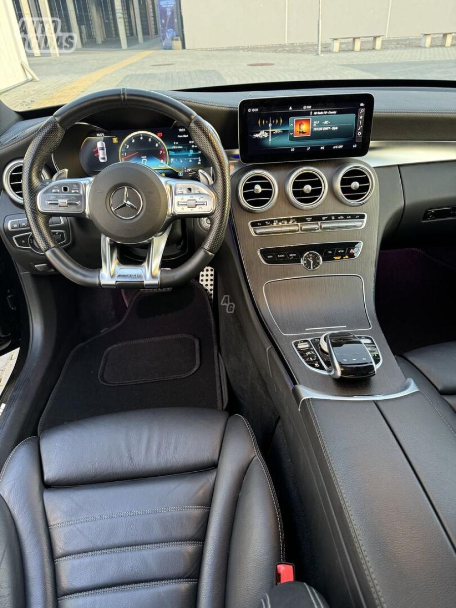 Mercedes-Benz C43 AMG 2021 Viļņa, ar dzinēja tilpumu 3.00 L un nobraukumu 62 tūkst. km par 32000 €, foto 18 vietnē AUTOMOTO.COM.LV