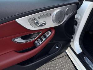 White Mercedes-Benz C43 AMG 2017 in Kaunas, with an engine capacity of 3.00 L and mileage of 64 thousand km for 29999 €, photo 13 on AUTOMOTO.COM.LV