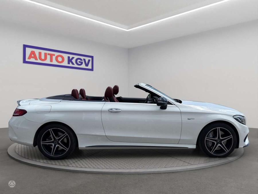 Белый Мерседес C43 AMG 2017 в Каунас, объемом двигателя 3.00 л и пробегом 64 тыс. км за 29999 €, фото 7 на AUTOMOTO.COM.LV