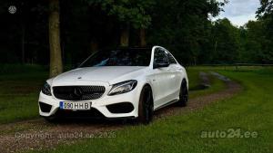 White Mercedes-Benz C43 AMG 2015 in Tallinn, with an engine capacity of 3.00 L and mileage of 185 thousand km for 25990 €, photo 30 on AUTOMOTO.COM.LV