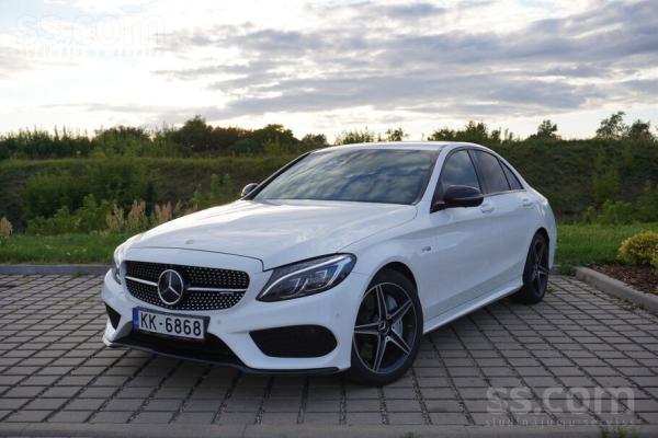 Balts Mercedes-Benz C43 AMG 2016 Daugavpils, ar dzinēja tilpumu 3.00 L un nobraukumu 152 tūkst. km par 32000 €, foto 1 vietnē AUTOMOTO.COM.LV