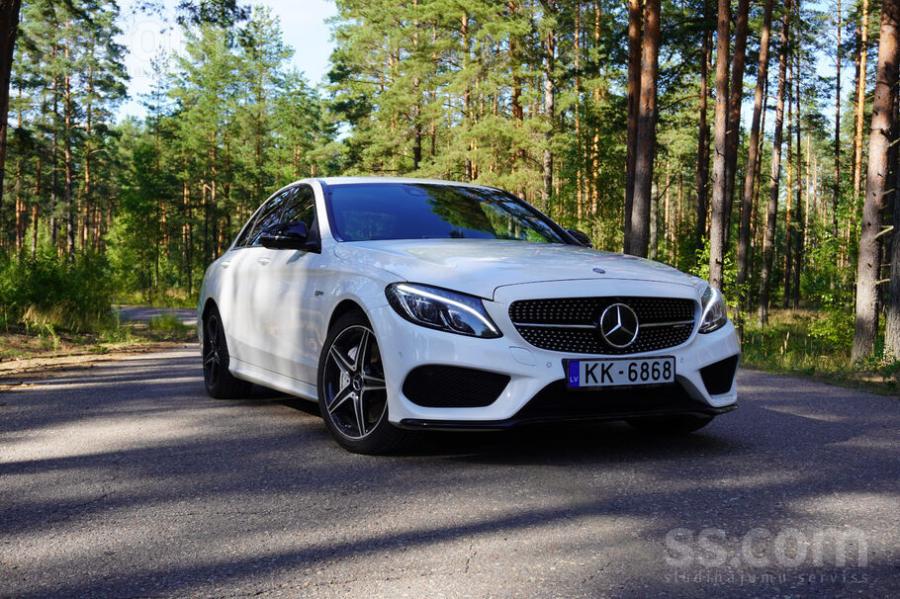 Balts Mercedes-Benz C43 AMG 2016 Daugavpils, ar dzinēja tilpumu 3.00 L un nobraukumu 152 tūkst. km par 32000 €, foto 5 vietnē AUTOMOTO.COM.LV