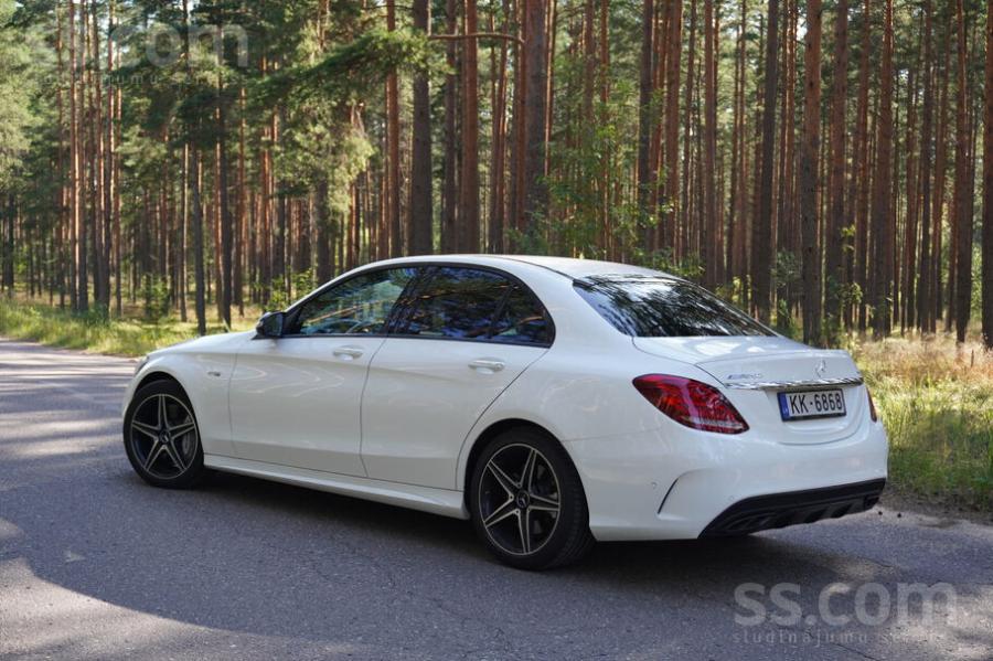 Balts Mercedes-Benz C43 AMG 2016 Daugavpils, ar dzinēja tilpumu 3.00 L un nobraukumu 152 tūkst. km par 32000 €, foto 6 vietnē AUTOMOTO.COM.LV