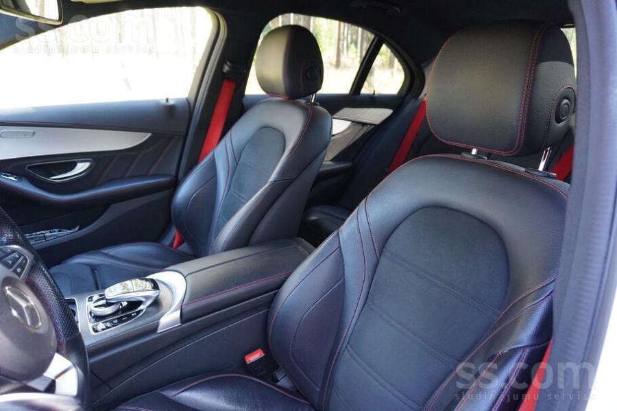Balts Mercedes-Benz C43 AMG 2016 Daugavpils, ar dzinēja tilpumu 3.00 L un nobraukumu 152 tūkst. km par 32000 €, foto 16 vietnē AUTOMOTO.COM.LV