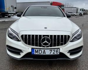 Белый Мерседес C43 AMG 2017 в Вильнюс, объемом двигателя 3.00 л и пробегом 151 тыс. км за 23900 €, фото 5 на AUTOMOTO.COM.LV