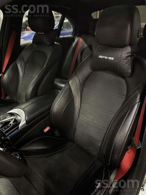 Белый Мерседес C43 AMG 2017 в Рига, объемом двигателя 3.00 л и пробегом 150 тыс. км за 26000 €, фото 5 на AUTOMOTO.COM.LV