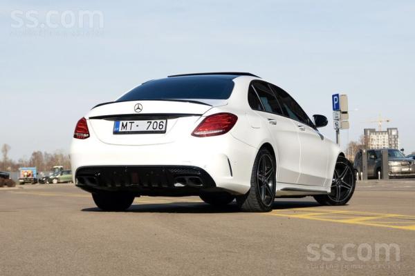Balts Mercedes-Benz C43 AMG 2017 Rīga, ar dzinēja tilpumu 3.00 L un nobraukumu 145 tūkst. km par 27000 €, foto 2 vietnē AUTOMOTO.COM.LV