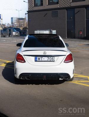 Balts Mercedes-Benz C43 AMG 2017 Rīga, ar dzinēja tilpumu 3.00 L un nobraukumu 145 tūkst. km par 27000 €, foto 15 vietnē AUTOMOTO.COM.LV