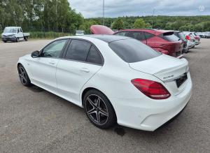 Белый Мерседес C43 AMG 2017 в Клайпеда, объемом двигателя 3.00 л и пробегом 102 тыс. км за 13600 €, фото 4 на AUTOMOTO.COM.LV