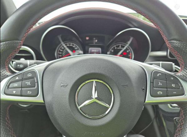 White Mercedes-Benz C43 AMG 2017 in Klaipeda, with an engine capacity of 3.00 L and mileage of 102 thousand km for 13600 €, photo 10 on AUTOMOTO.COM.LV