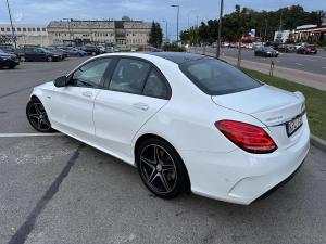 Белый Мерседес C43 AMG 2017 в Вильнюс, объемом двигателя 3.00 л и пробегом 139 тыс. км за 22500 €, фото 8 на AUTOMOTO.COM.LV