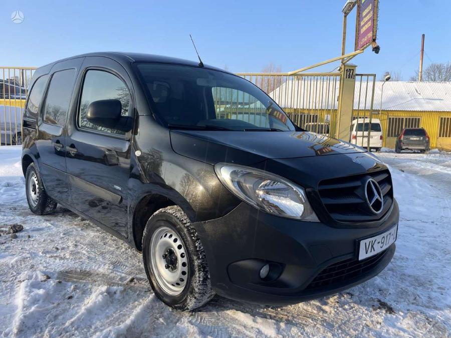 Melns Mercedes-Benz Citan 2014 Šauļi, ar dzinēja tilpumu 1.46 L un nobraukumu 187 tūkst. km par 3950 €, foto 1 vietnē AUTOMOTO.COM.LV