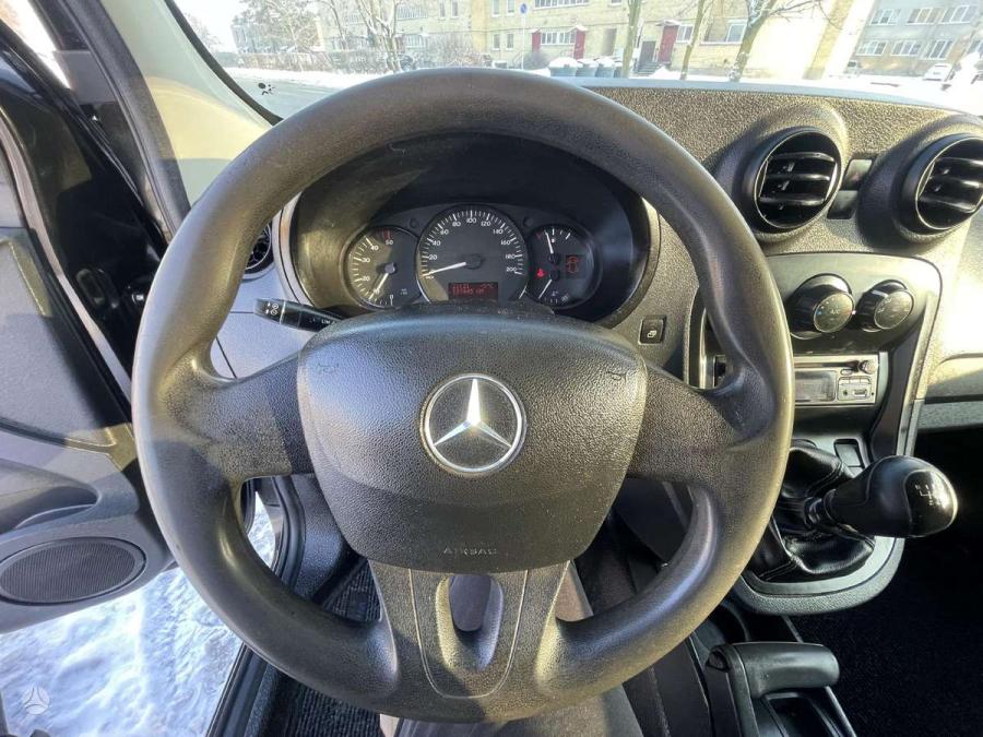 Melns Mercedes-Benz Citan 2014 Šauļi, ar dzinēja tilpumu 1.46 L un nobraukumu 187 tūkst. km par 3950 €, foto 17 vietnē AUTOMOTO.COM.LV