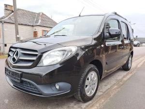 Black Mercedes-Benz Citan 2014 in Prienai, with an engine capacity of 1.46 L and mileage of 284 thousand km for 7200 €, photo  on AUTOMOTO.COM.LV